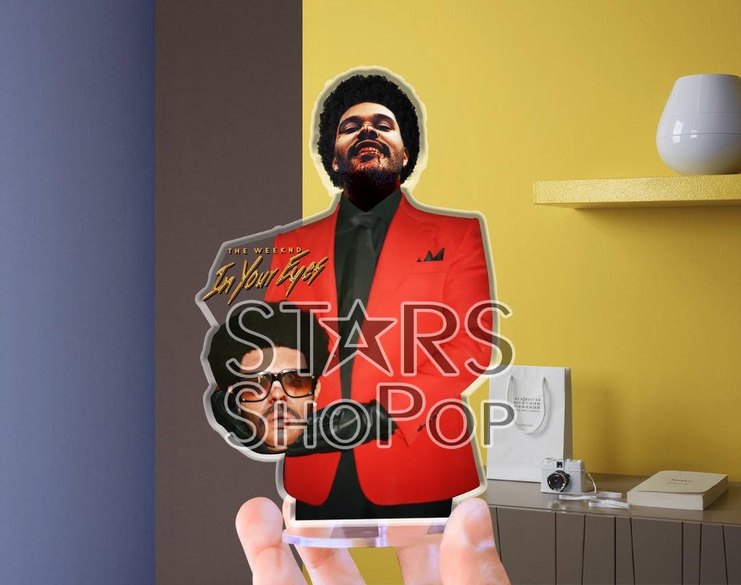 The Weeknd Decoration Figure, Standee, Birthday Gift, the Weeknd Doll ...