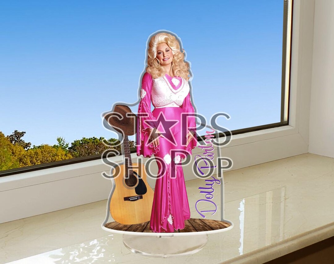 Dolly Parton Decoration Figure Standee, Birthday Gift, Dolly Parton ...