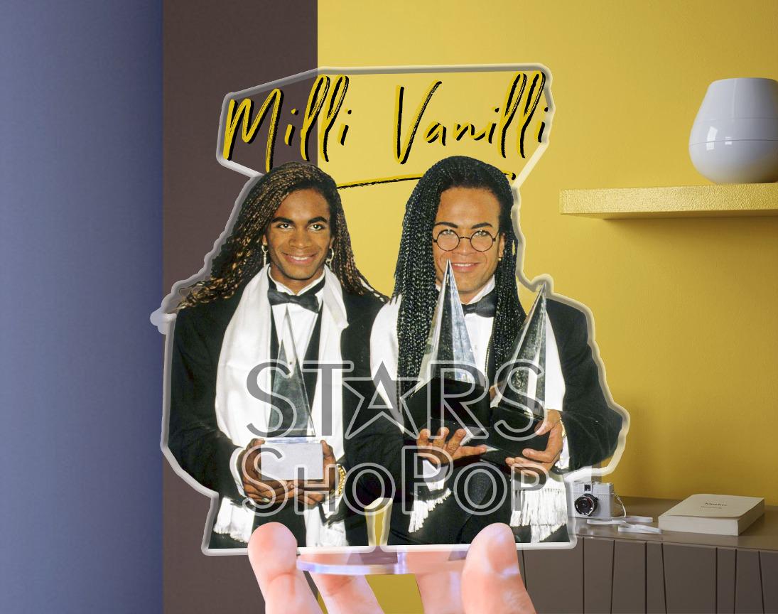 Milli Vanilli Figure, Standee, Birthday Gift, Milli Vanilli Doll, Rare ...
