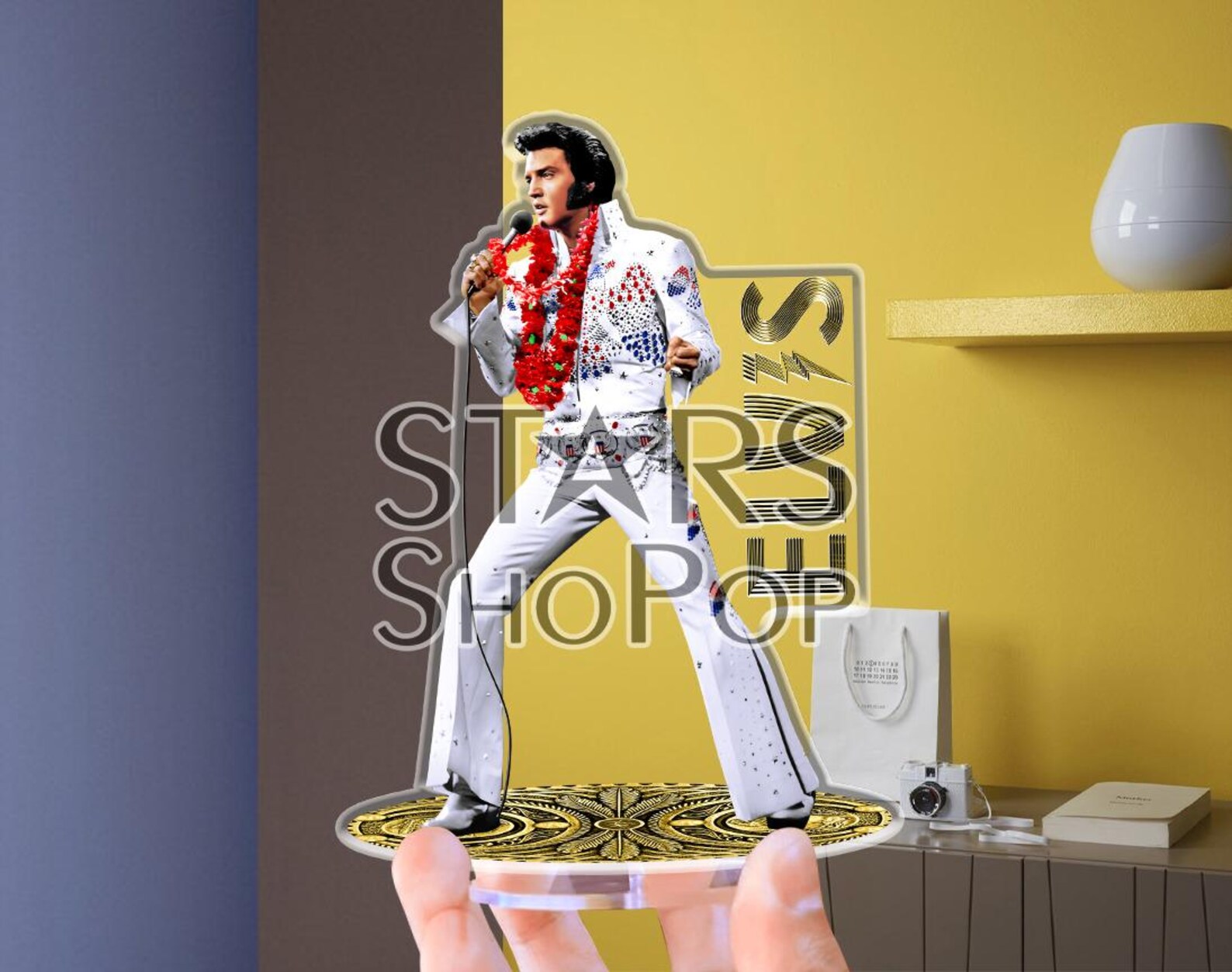 Elvis Presley Decoration Figure, Standee, Birthday Gift, Elvis Presley ...