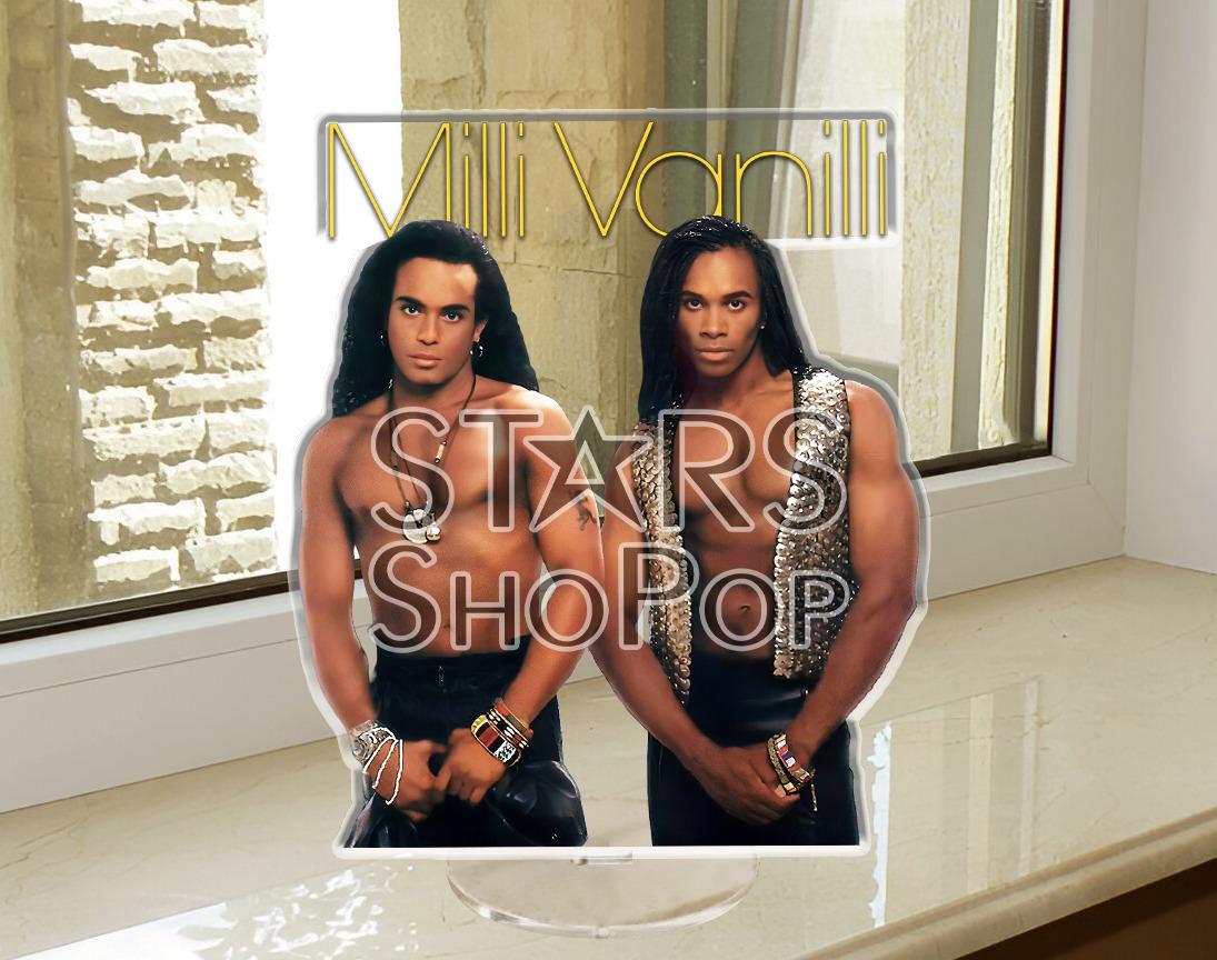 Milli Vanilli Figure, Standee, Birthday Gift, Milli Vanilli Doll, Rare ...