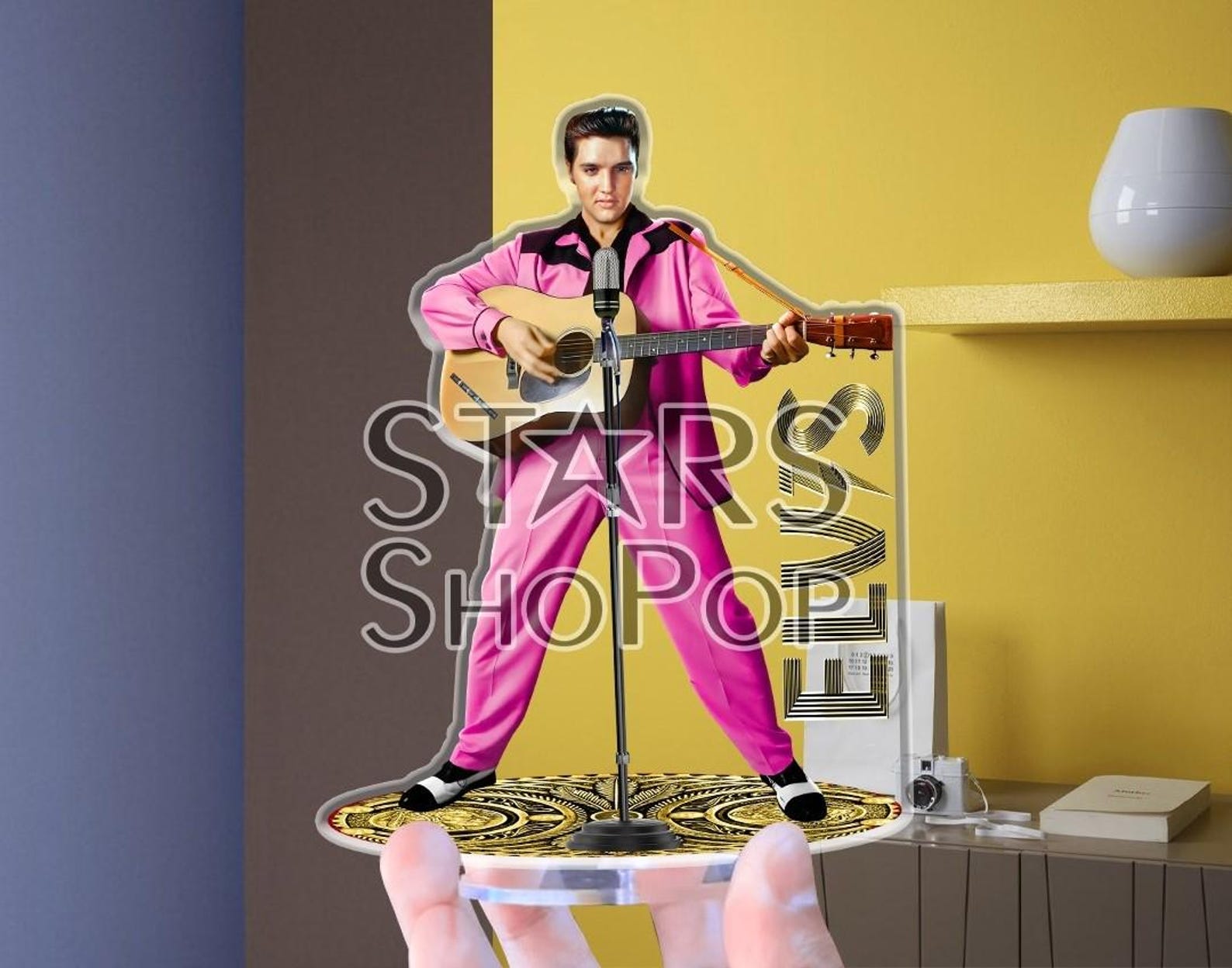 Elvis Presley Decoration Figure, Standee, Birthday Gift, Elvis Presley ...