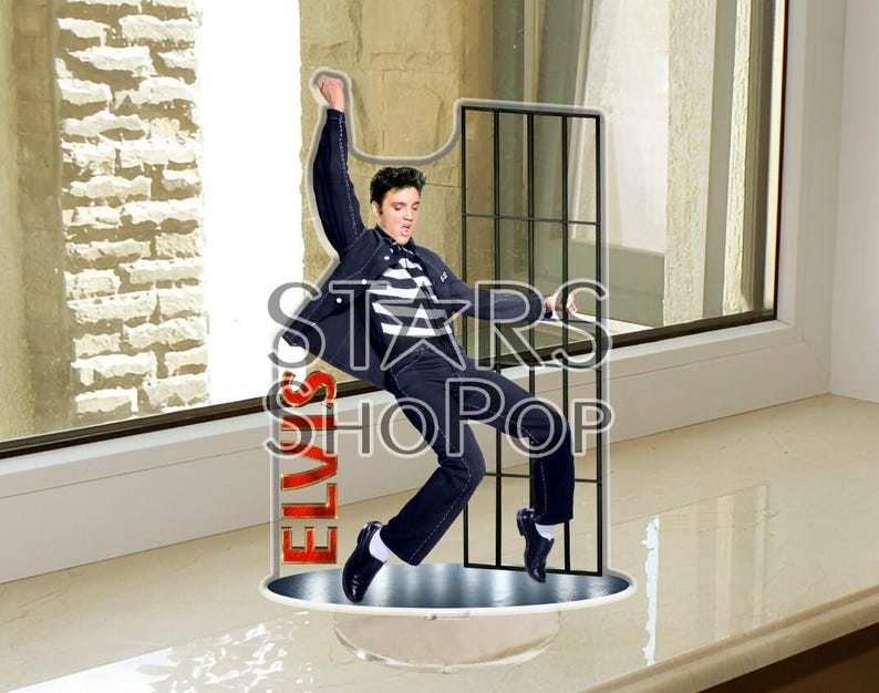 Elvis Presley Decoration Figure, Standee, Birthday Gift, Elvis Presley ...
