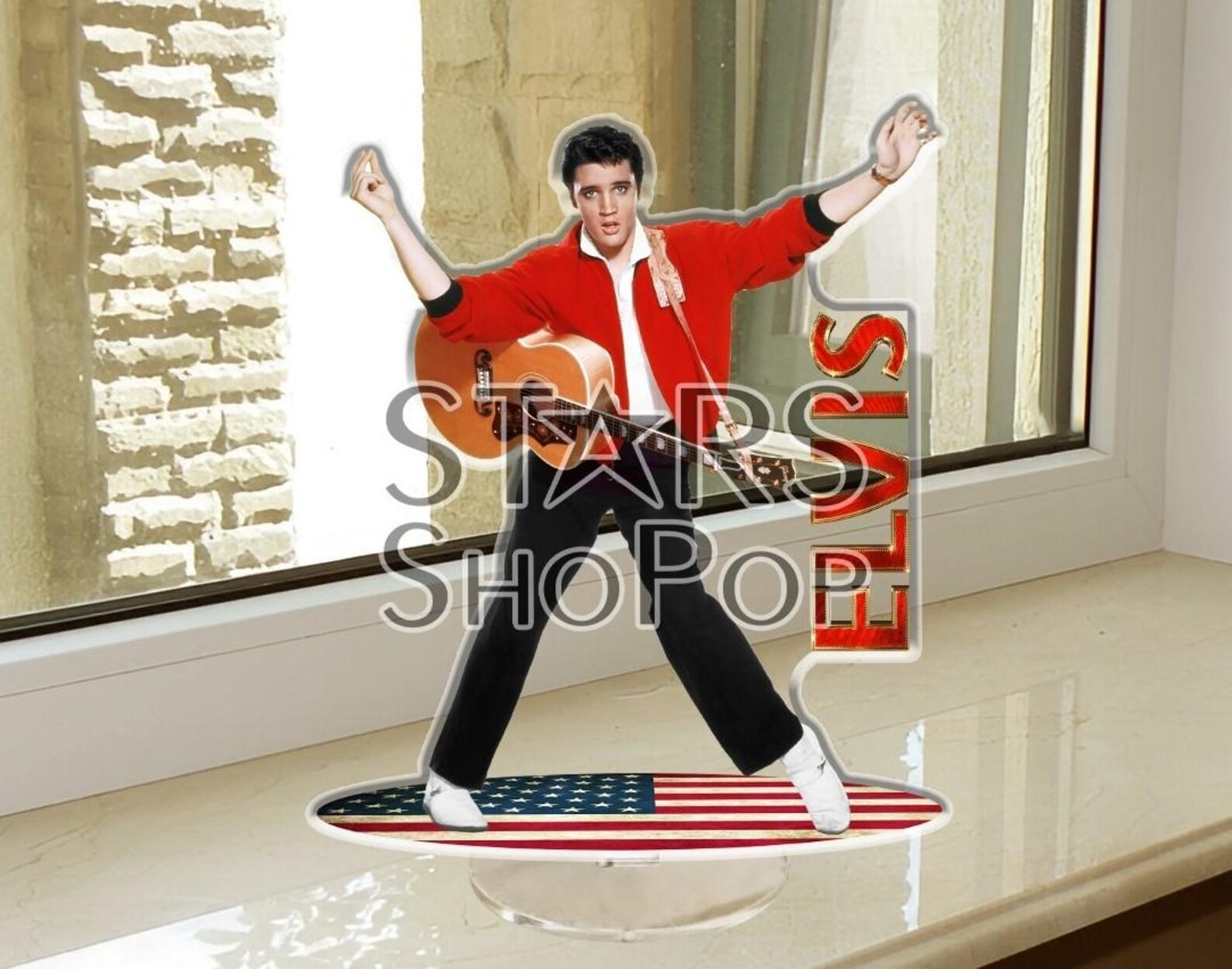Elvis Presley Decoration Figure, Standee, Birthday Gift, Elvis Presley ...