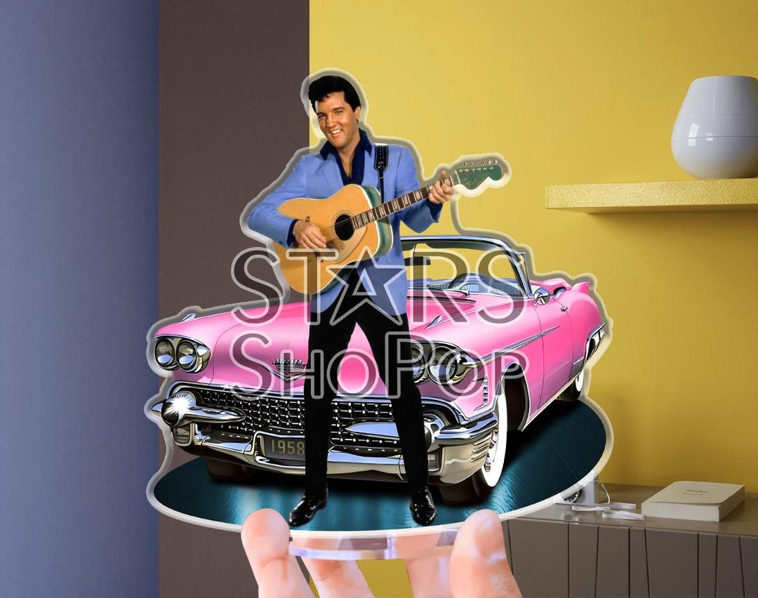 Elvis Presley Decoration Figure, Standee, Birthday Gift, Elvis Presley ...