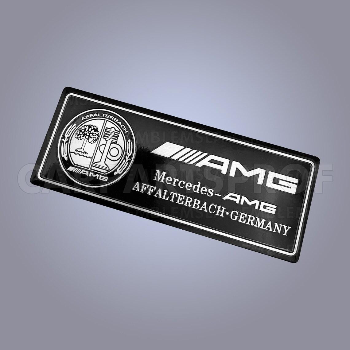 Logo Badge AMG Affalterbach Mercedes Special Edition 8cmx3cm Black - Etsy