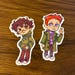 Edd and Matt Sticker Set Eddsworld - 3in - Etsy