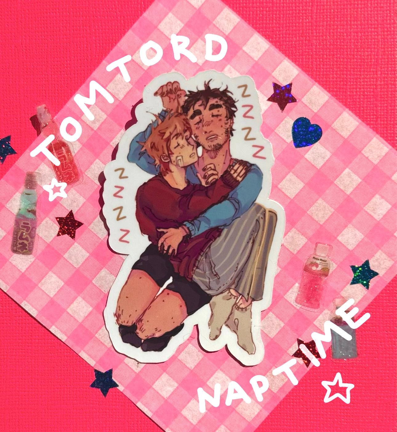 Tom and Tord Sticker Set Eddsworld 3in - Etsy