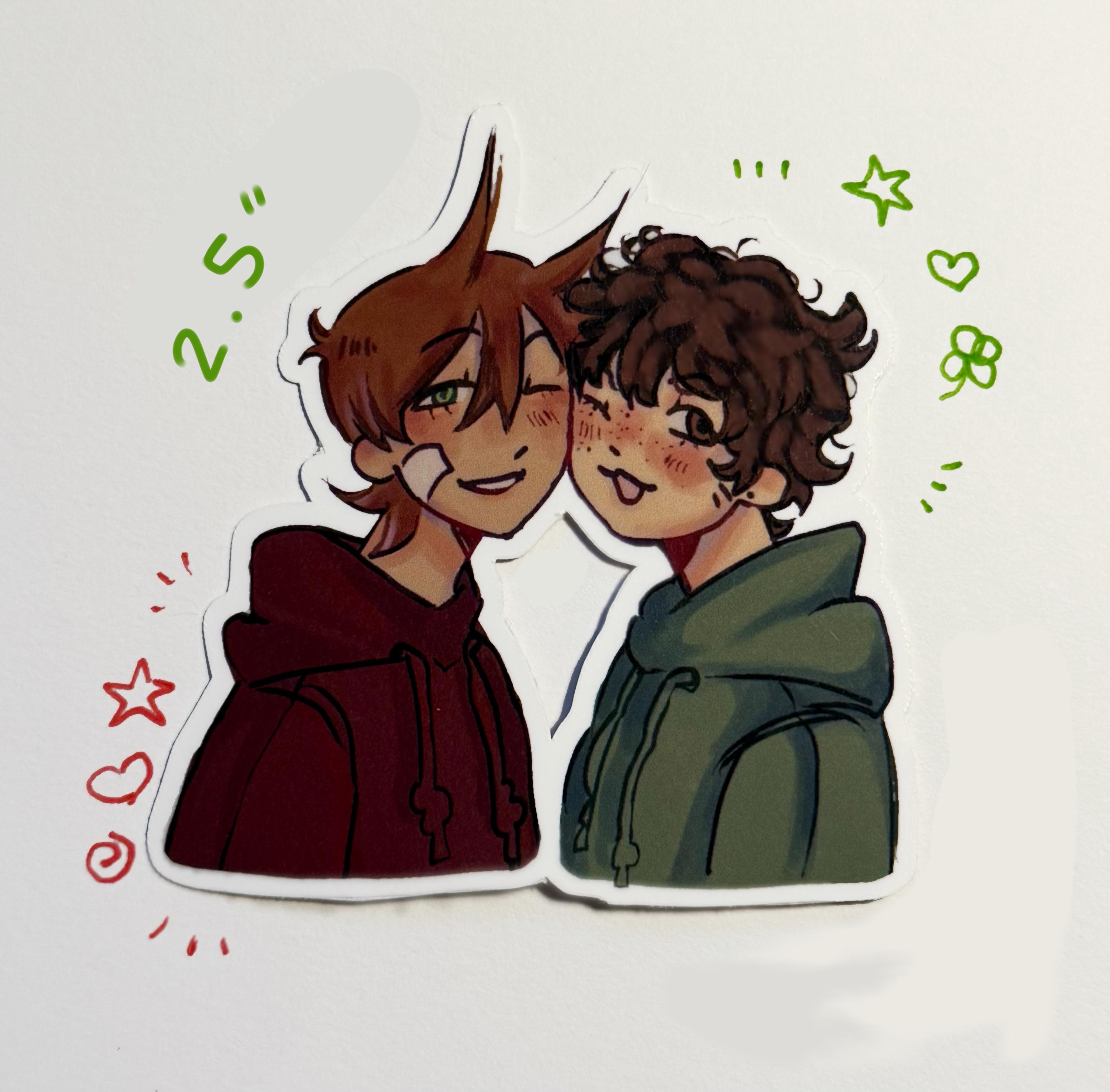 Baconcola Tord X Edd Sticker Eddsworld - 2.5in - Etsy