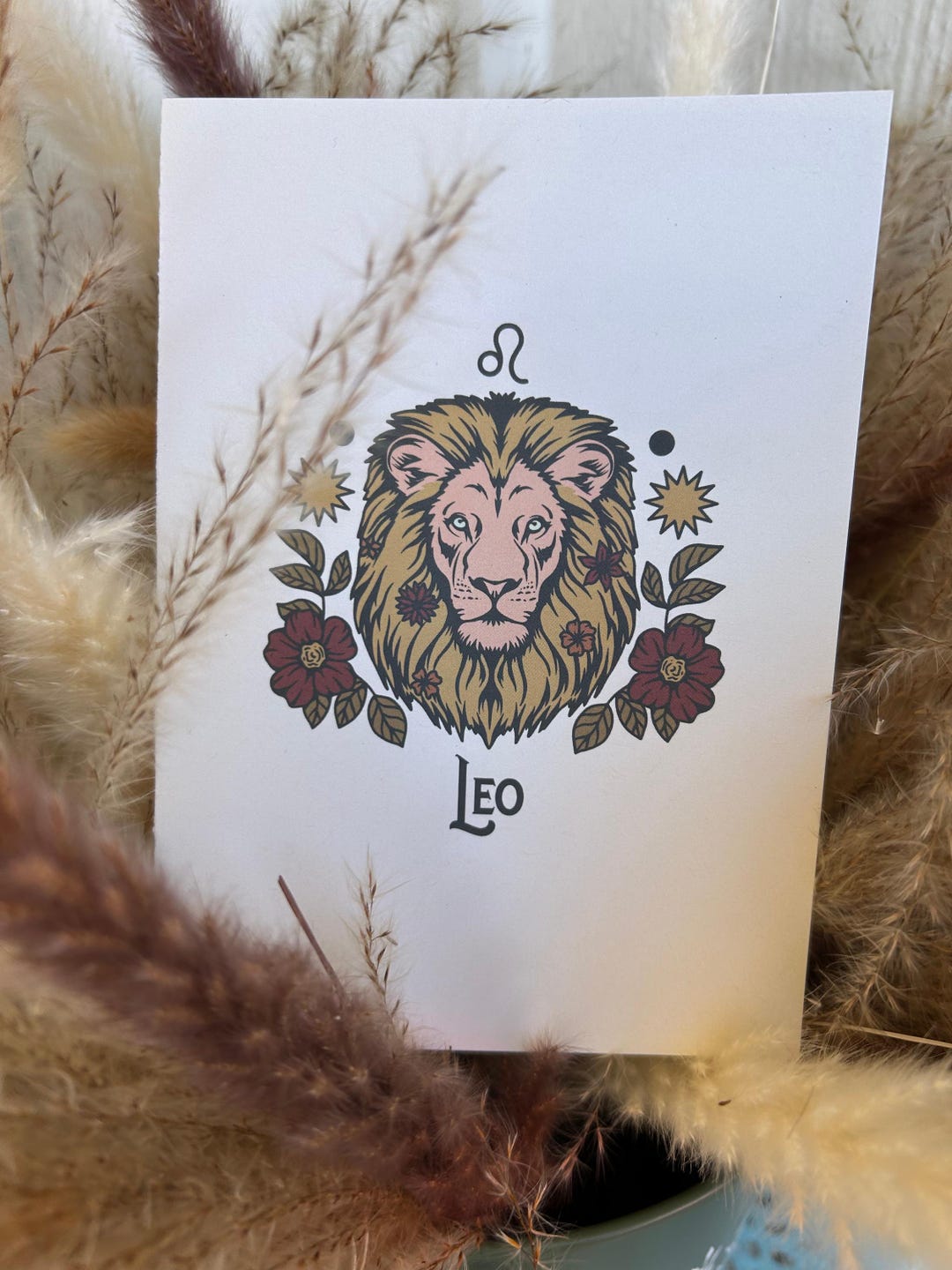 Affirmation Card: Leo - Etsy