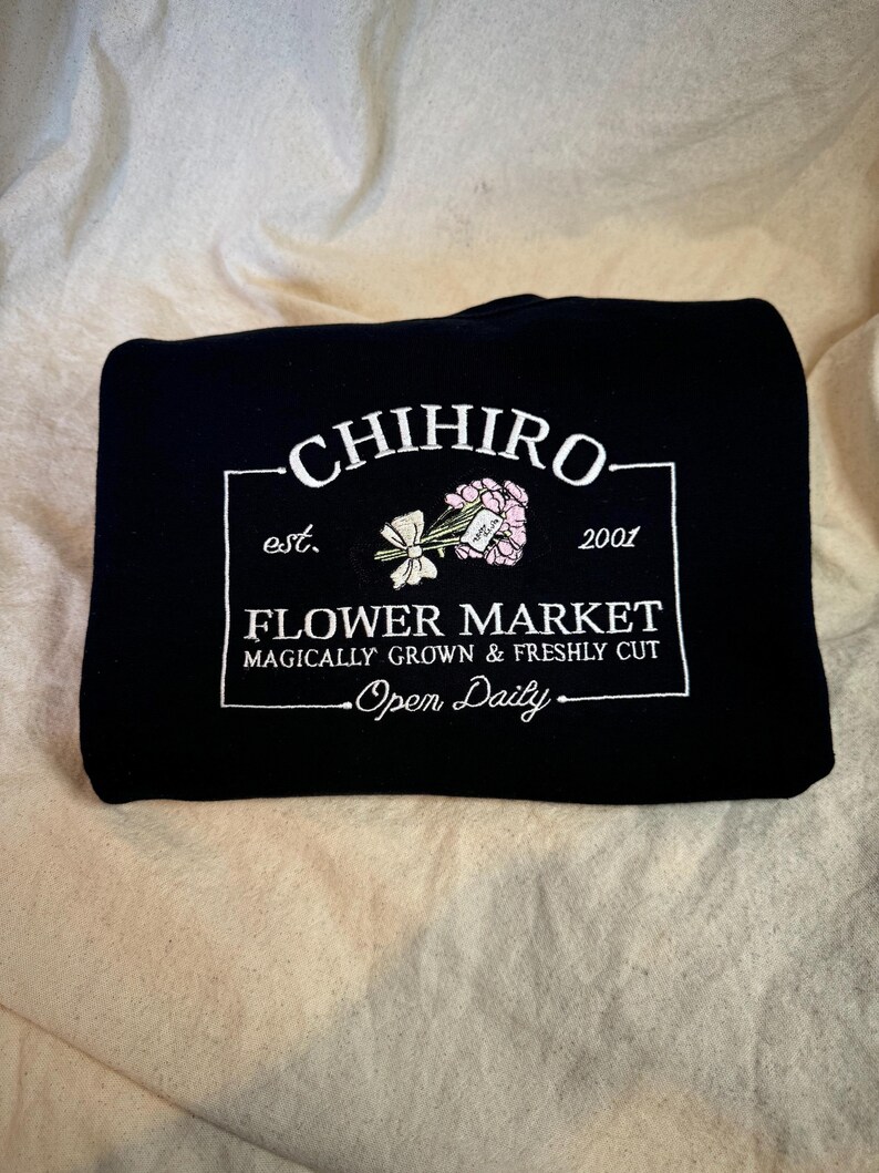 Chihiro Soot Sprites Anime Spirited Away Anime Embroidery Sweatshirt ...