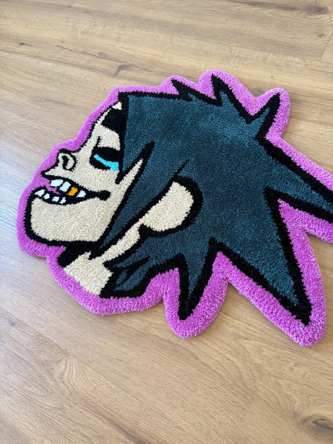 Gorillaz Album Music Rug | Hand Tufted Rug | Non-slip Backing | 2-D Rug ...