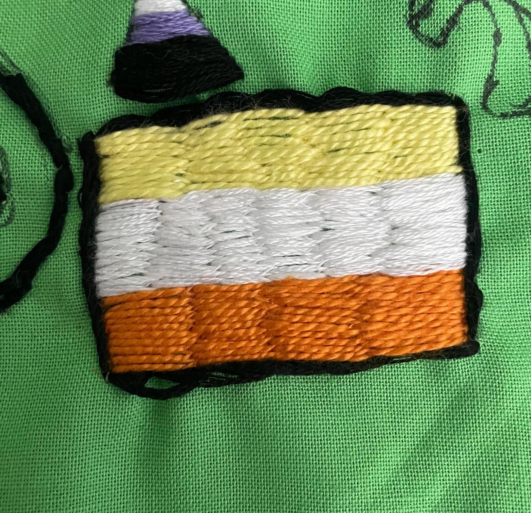 Maverique Pride Flag Embroidered Patch - Etsy