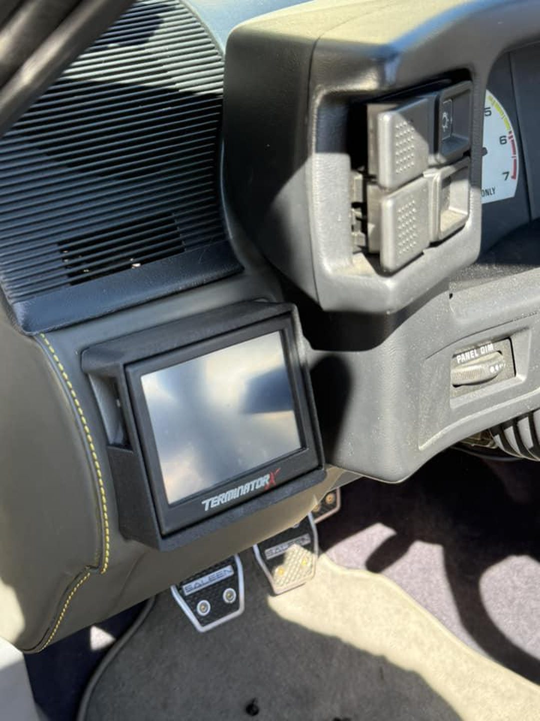 3D Printed Holley EFI 3.5 Inch Terminator X / Sniper Screen AC Vent ...