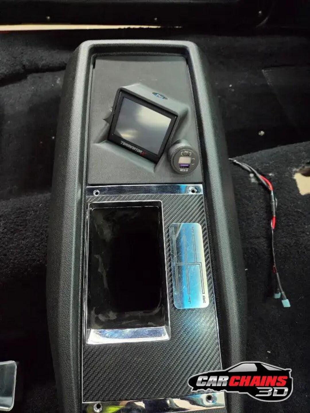 3D Printed Holley EFI 3.5 Inch Terminator X / Sniper Screen Center ...
