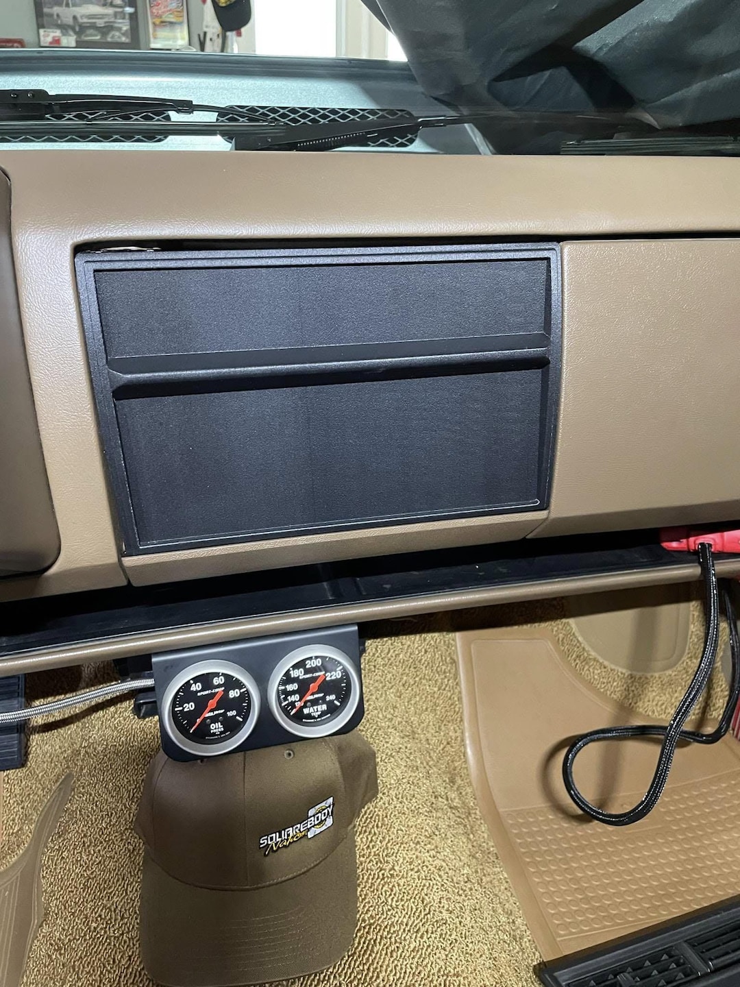 3D Printed Radio Delete Plate for 1986-1993 Chevrolet and GMC S10 ...