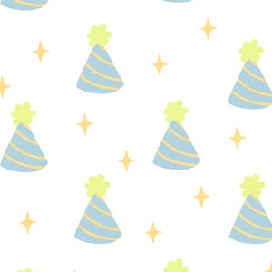 Party Hat Birthday Invitation | Editable Canva Template | Party Hat ...