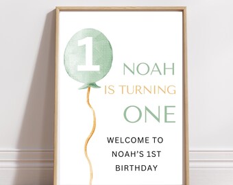 Party Hat Welcome Sign | Editable Canva Template | Party Hat Theme - Etsy