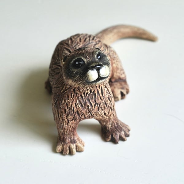 River Otter Sculpture - Etsy