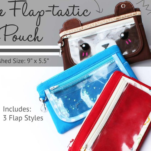 Flaptastic 4-in-1 Pouch PDF Sewing Pattern instant - Etsy