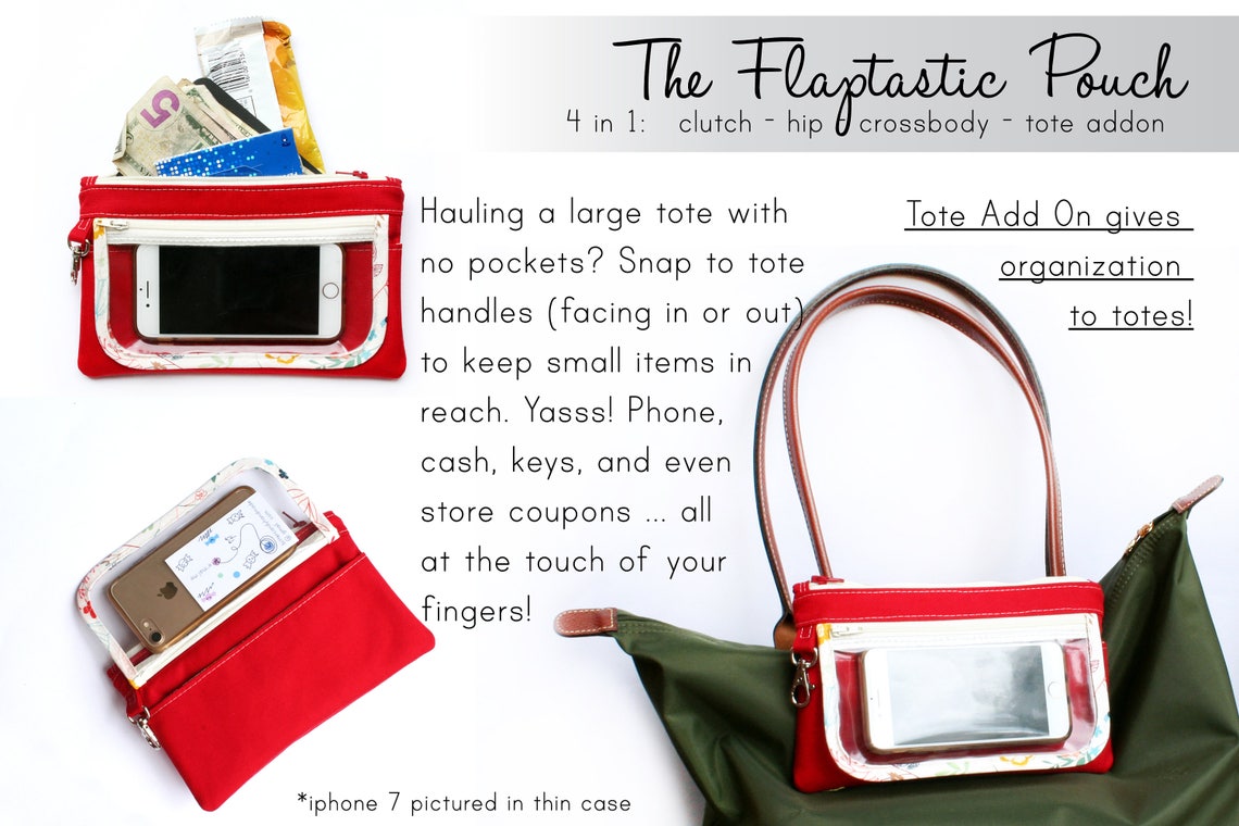 Flaptastic 4-in-1 Pouch **PDF Sewing Pattern** -instant Download ...