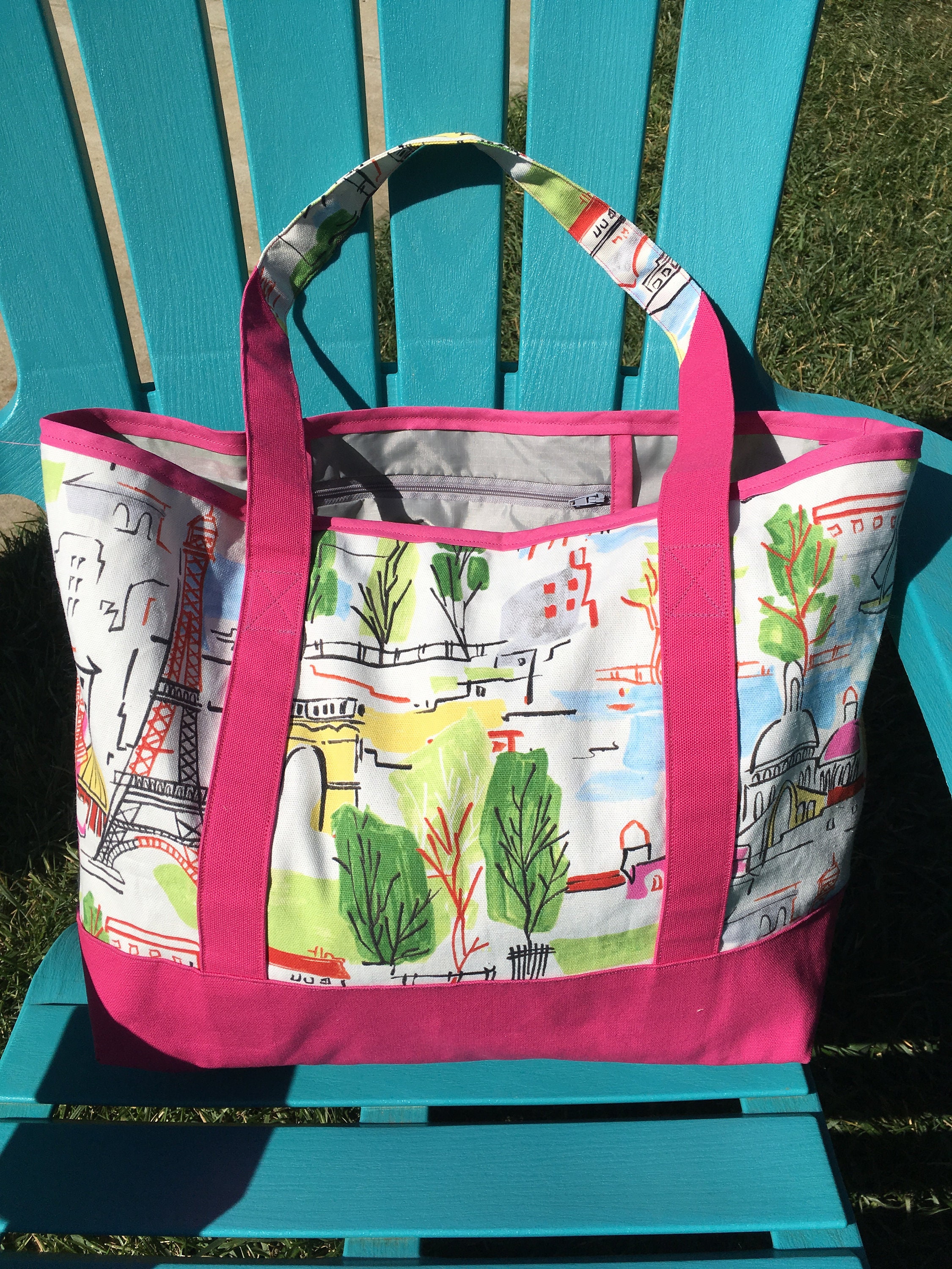 Tough Tote **PDF Sewing Pattern** -instant Download- Weekender, Shopper ...