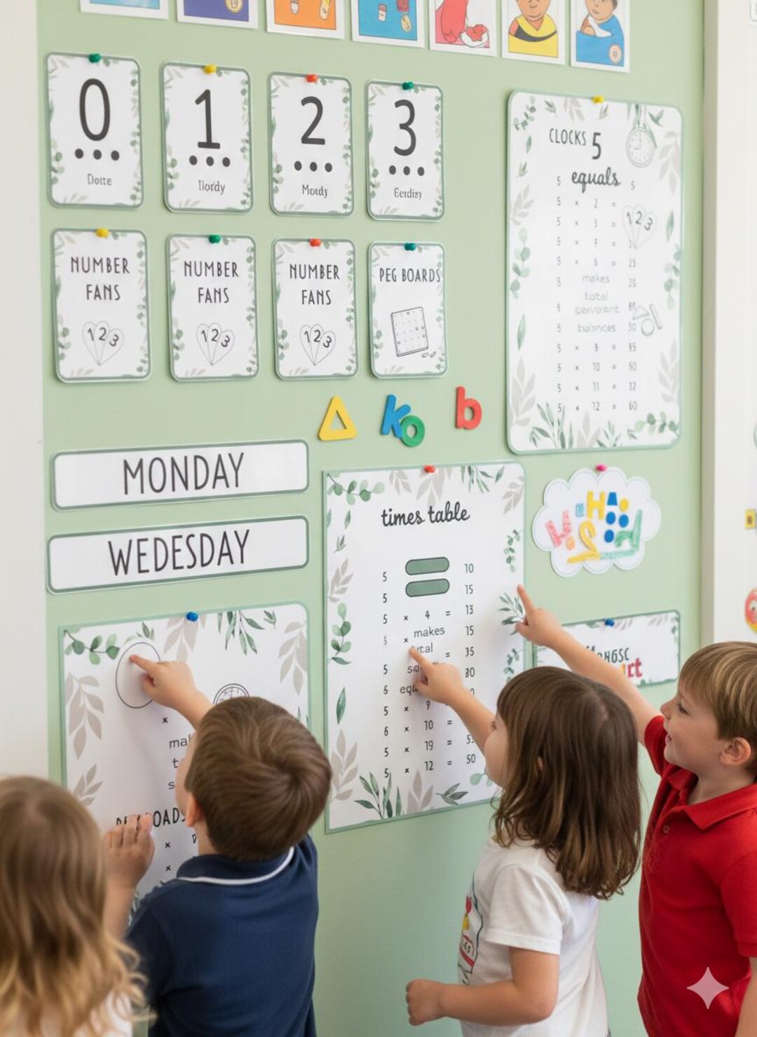 Botanical Maths Display Pack | Printable Classroom Posters, Educational ...