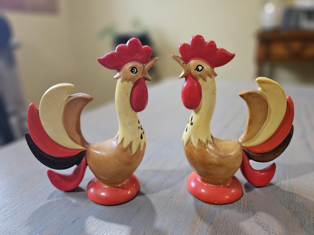 Vintage 1960's Signed Holt Howard Salt and Pepper Shakers - MCM ...