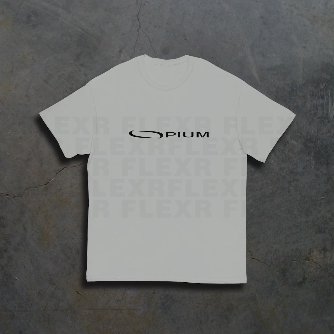 Opium Logo Homixide Gang Tshirt Ken Carson Opium Osamason Heavy Cotton ...