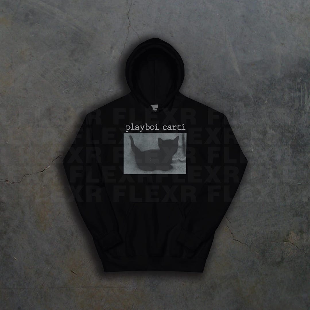 Playboi Carti Opium Cat Kitten Kitty Whole Lotta Red Die Lit WLR Hoodie ...