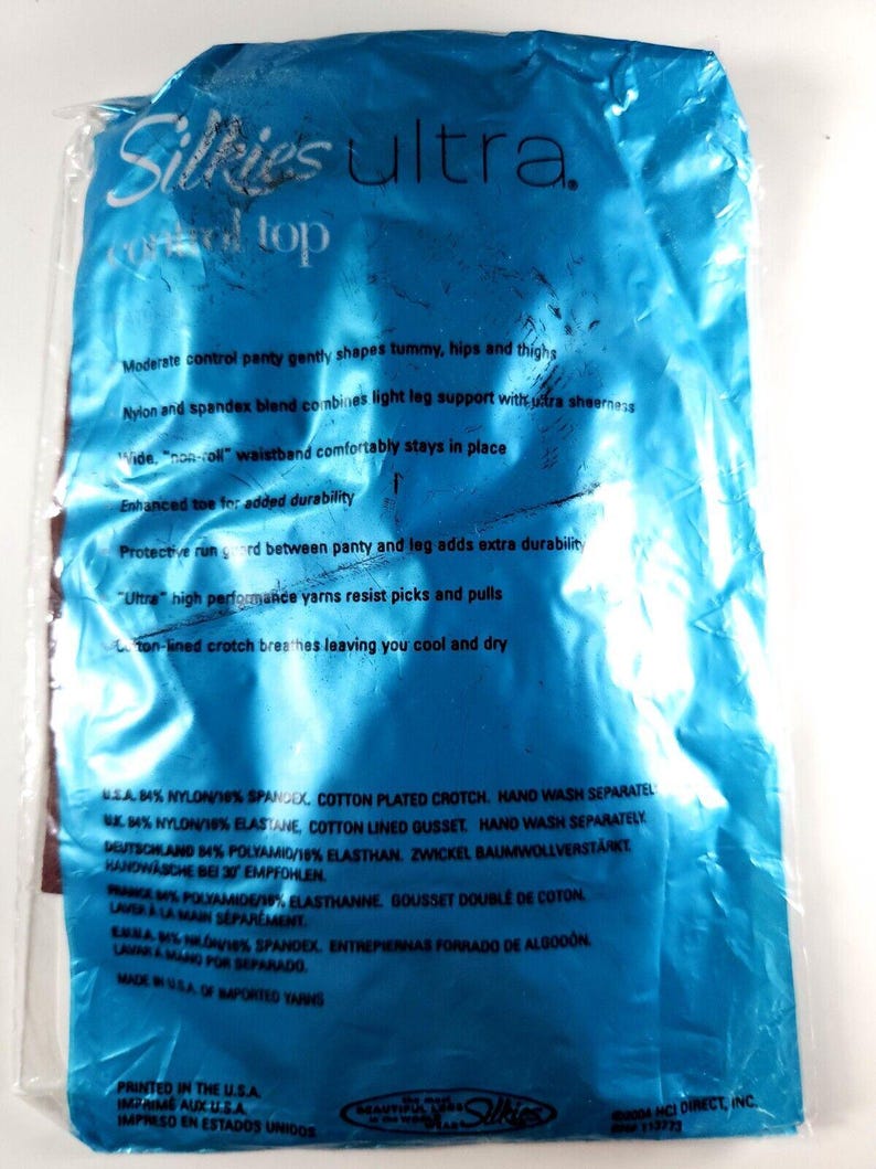 Silkies Ultra Control Top Ultra Sheet Legs Vintage Style 30302 Beige ...