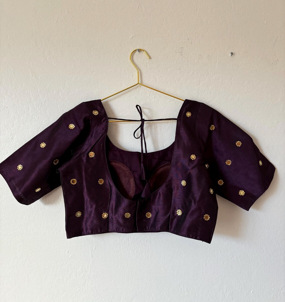 Blouse With Mirror Work - Etsy