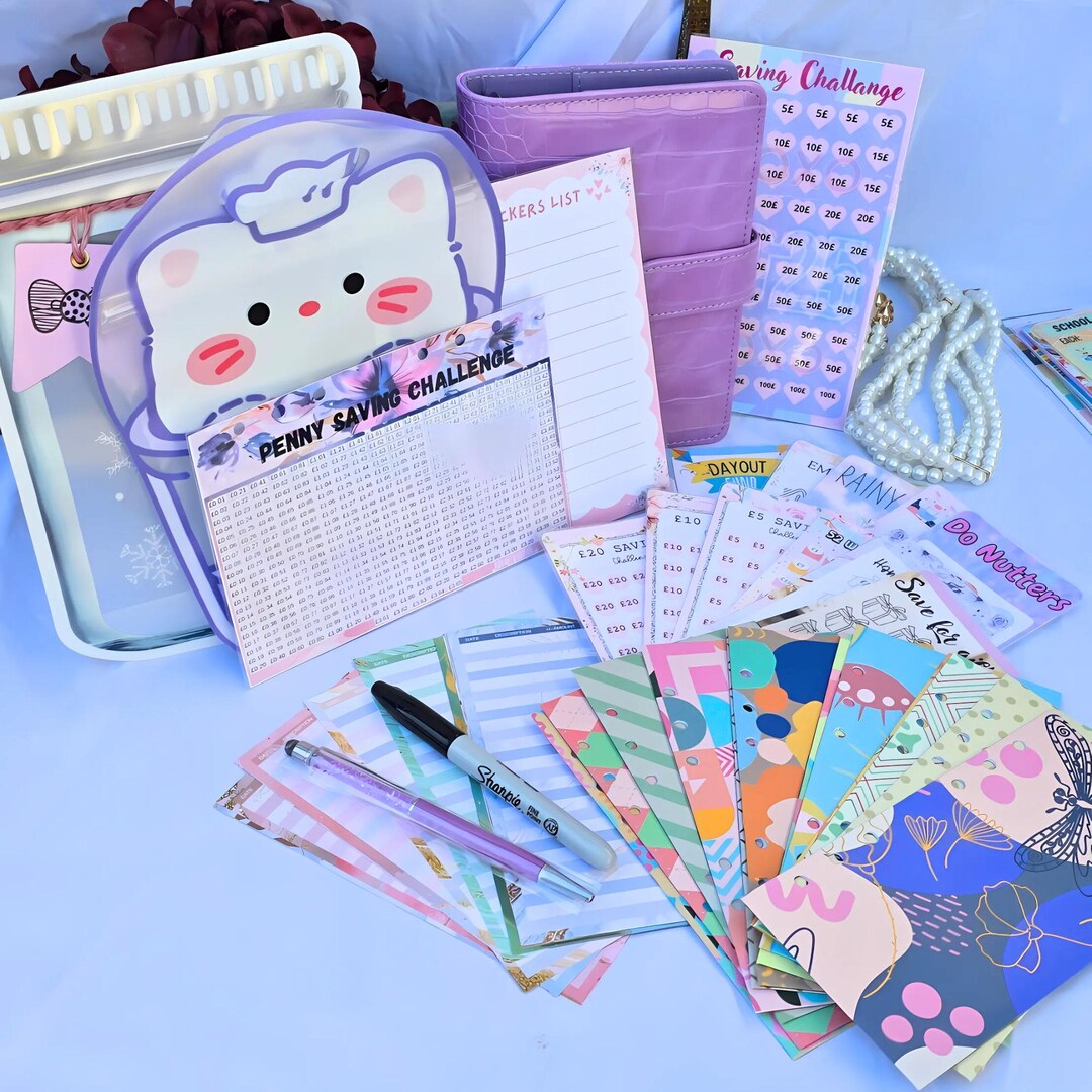 Financial Freedom Starter Pack: Budget Planner + Saving System Kit - Etsy