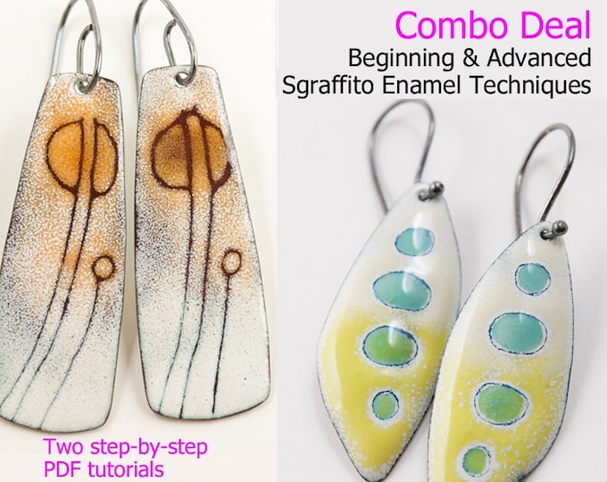 Sgraffito Enamel Jewelry Tutorial for Beginners - Etsy