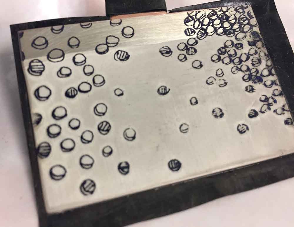 Etching Silver Without Acid Video Tutorial - Electro-etching for ...
