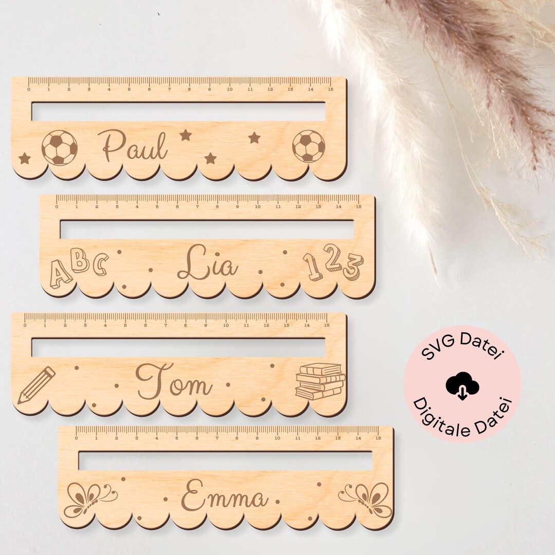 Laser Cut School, School Laser File, Ruler Svg, SVG Ruler, Laser Cut ...