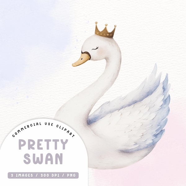 Swan and Babies Svg - Etsy UK