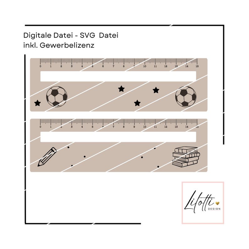 Laser Cut School, School Laser File, Ruler Svg, SVG Ruler, Laser Cut ...