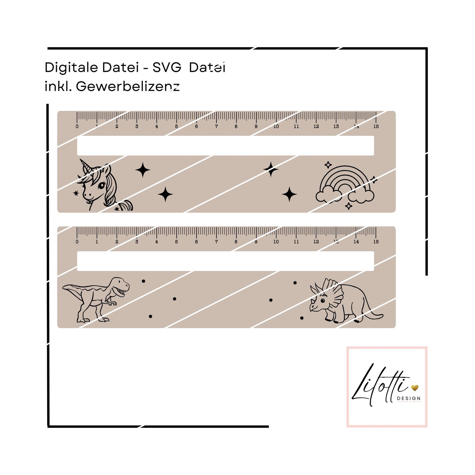 Laser Cut School, School Laser File, Ruler Svg, SVG Ruler, Laser Cut ...