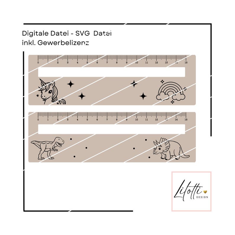 Laser Cut School, School Laser File, Ruler Svg, SVG Ruler, Laser Cut ...