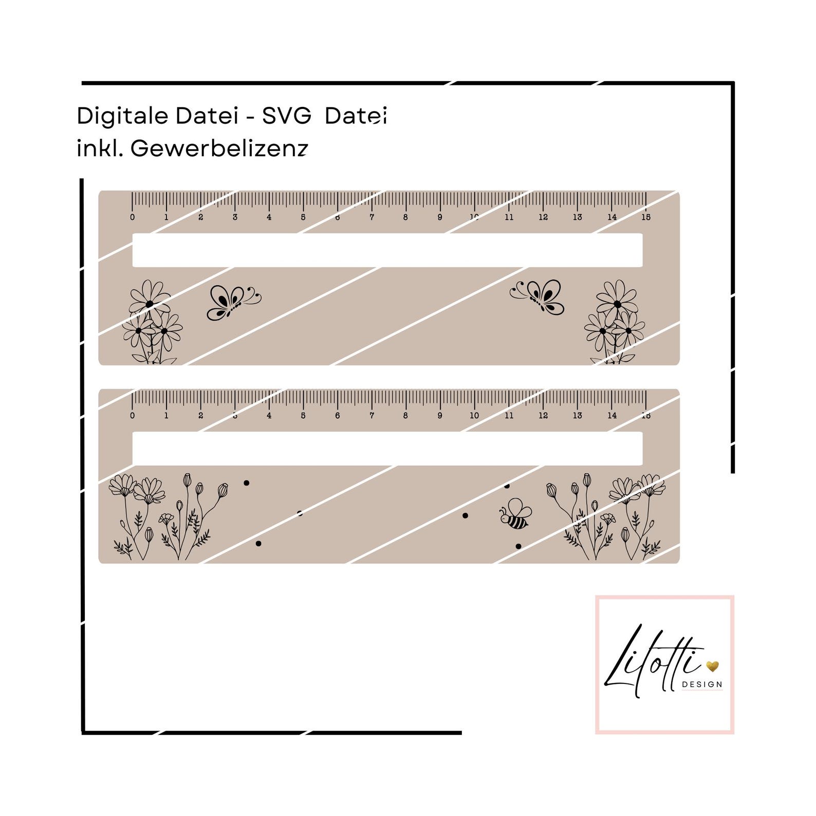 Laser Cut School, School Laser File, Ruler Svg, SVG Ruler, Laser Cut ...