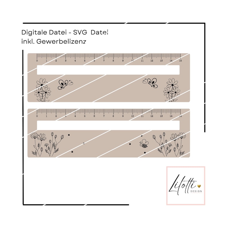Laser Cut School, School Laser File, Ruler Svg, SVG Ruler, Laser Cut ...