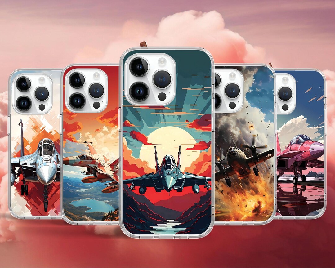 Military Aviation Aircraft Plane Phone Case for iPhone 16 15 14 13 Pro ...