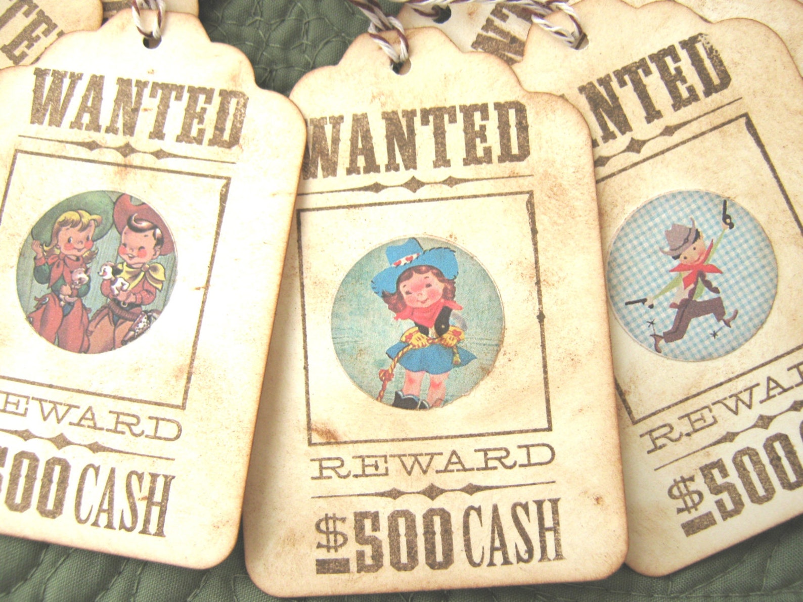 Cowboy Gift Tags, Cowgirl Gift Tags, Western Gift Tags - Etsy