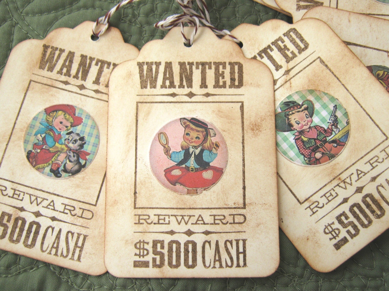 Cowboy Gift Tags, Cowgirl Gift Tags, Western Gift Tags - Etsy