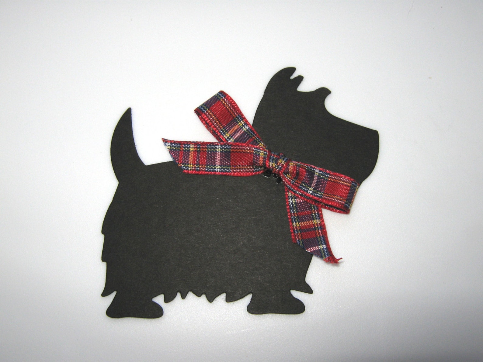 Black Scottie Dog Gift Tags, Scottie Dog Gift Tag Embellishment, Scotty ...