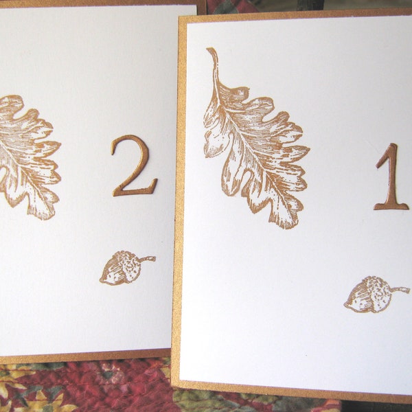 Copper Table Numbers - Etsy