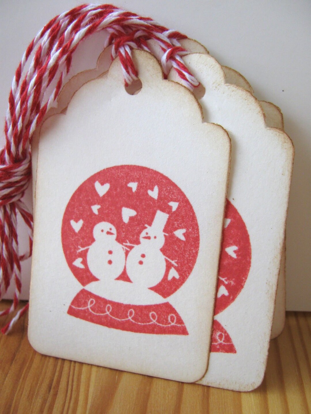 Snowman Valentine Gift Tags, Snowglobe Gift Tags - Etsy