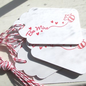 Bee Mine Valentine Gift Tags, Bee Mine Gift Tags, Bee Valentine Gift ...