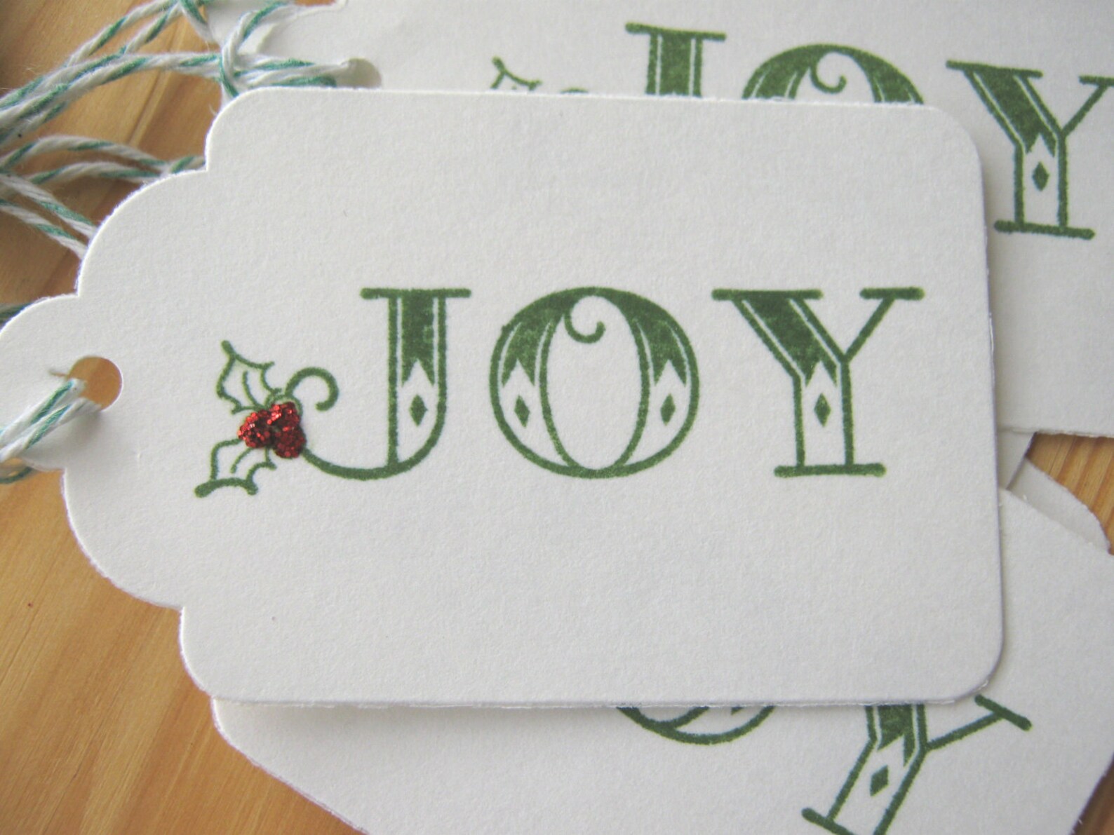 Christmas Joy Gift Tags - Etsy